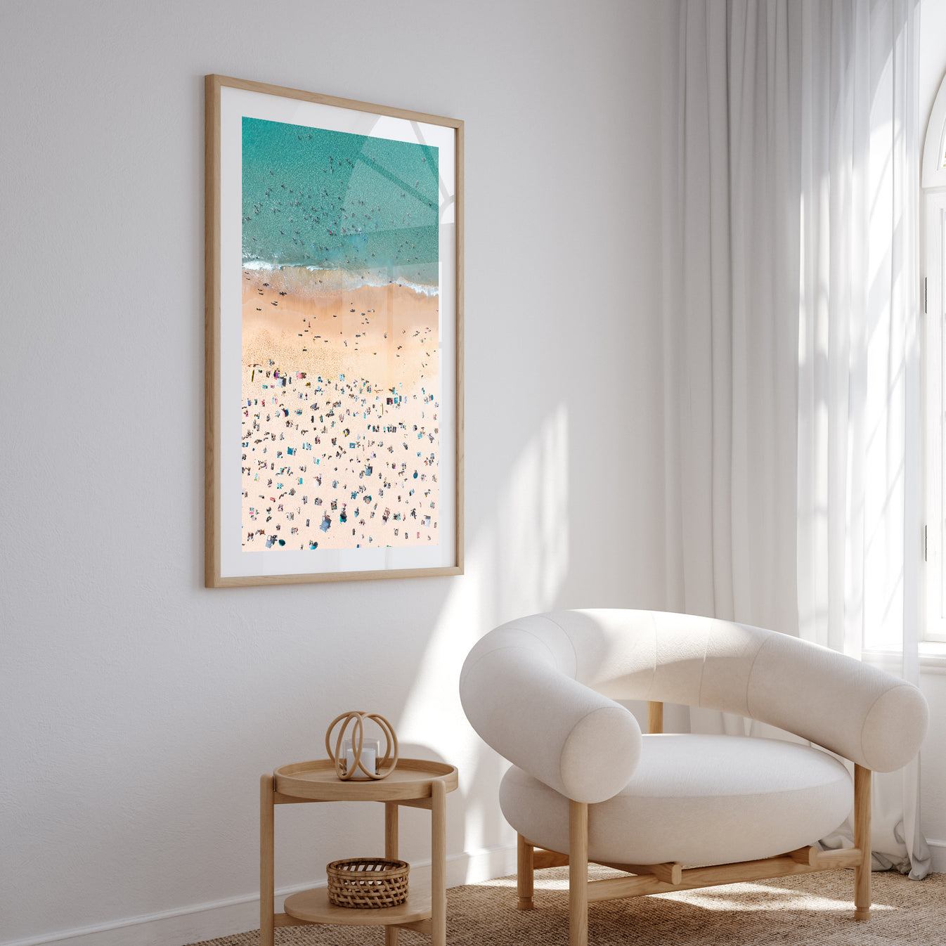 Bondi Bathers Photo Print | Aerial Bondi Beach Coastal Wall Art Prints ...