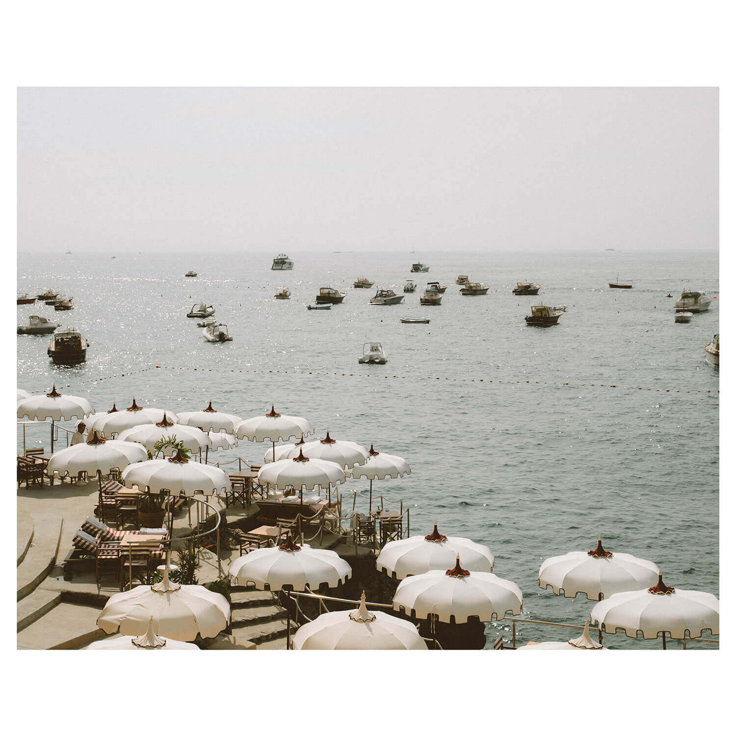Seaside Shades Art Print – La Scogliera, Positano, Italy | Through Our ...