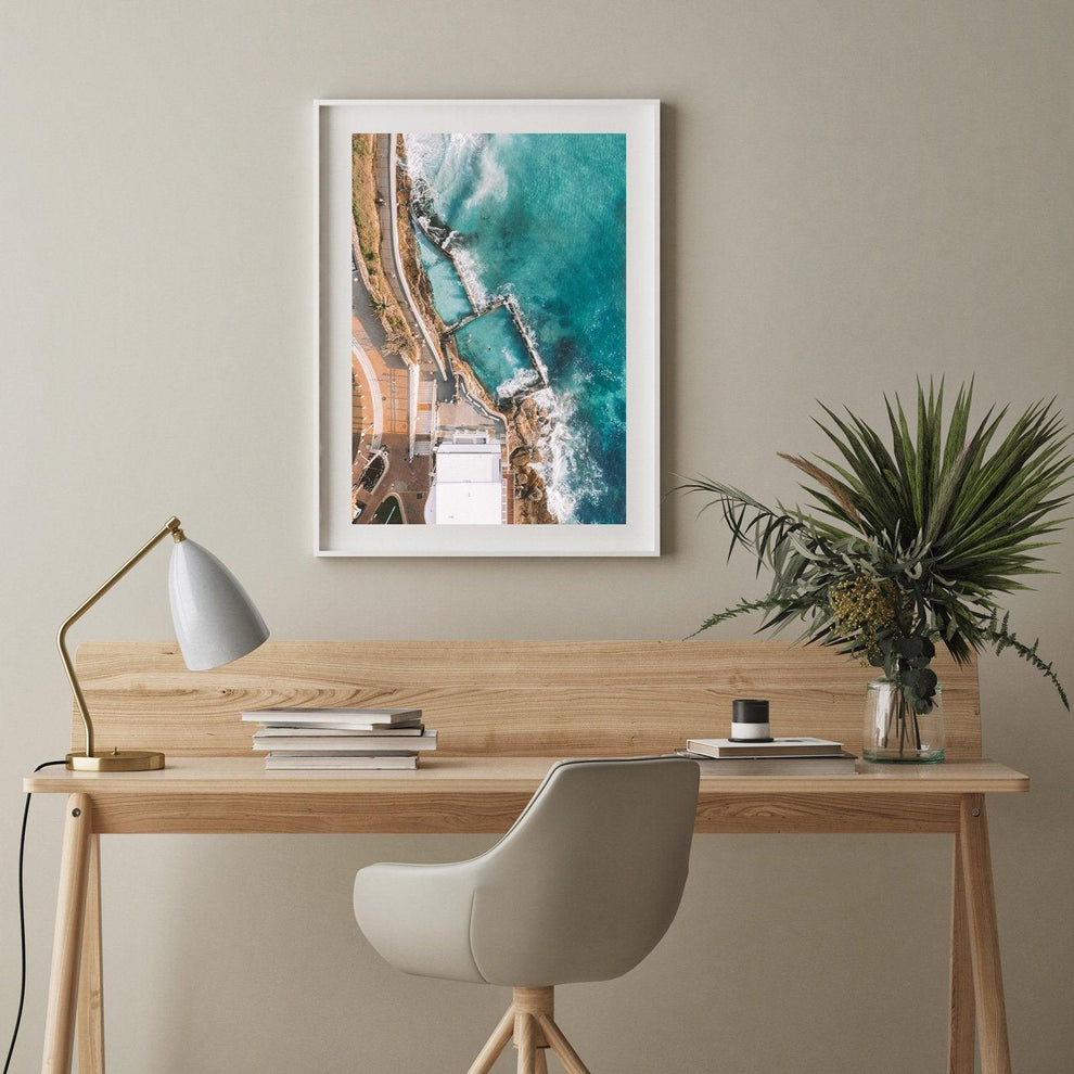 Coogee Baths | Sydney Rock Pool | Framed Wall art and print – Through ...