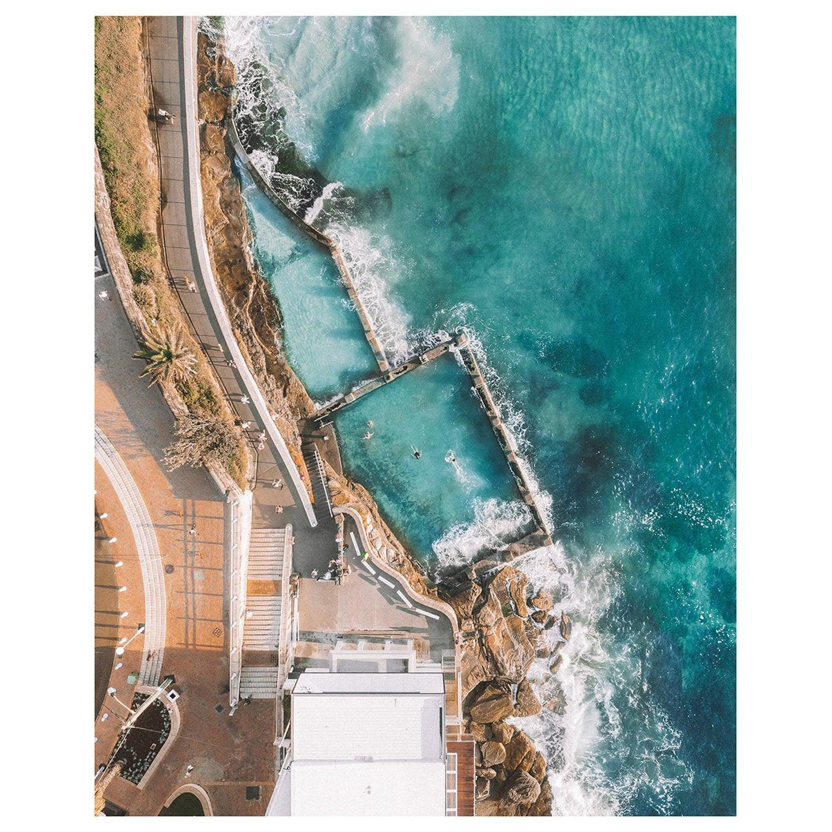 Coogee Baths | Sydney Rock Pool | Framed Wall art and print – Through ...