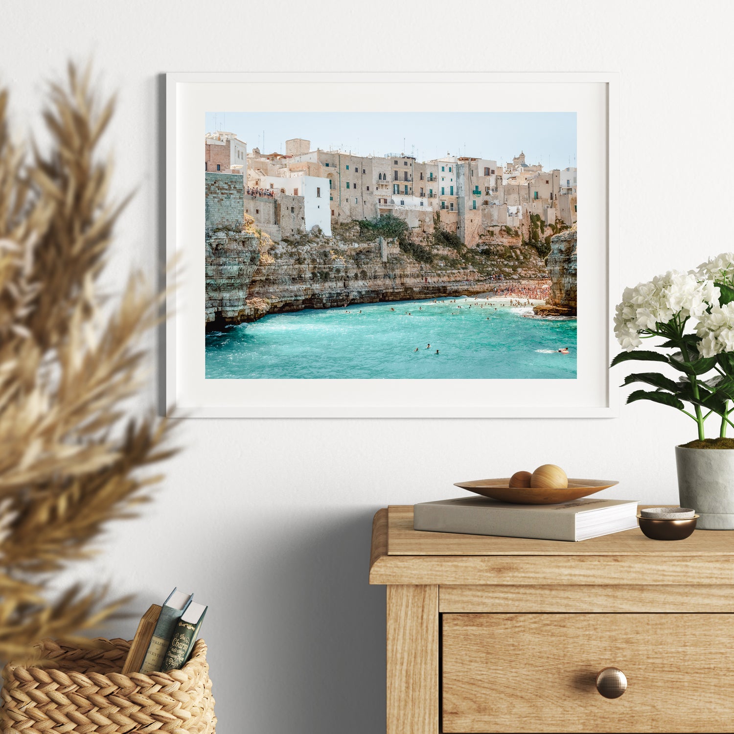Puglia Coastal Art Print | Amalfi Coast and Italy Framed Wall Prints ...