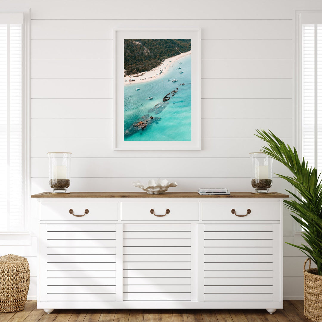 Tangalooma Views Art Print– Through Our Lens